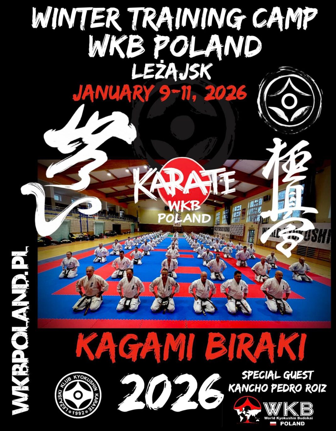 WKB Winter camp with Kancho Pedro Roiz - World Kyokushin Budokai